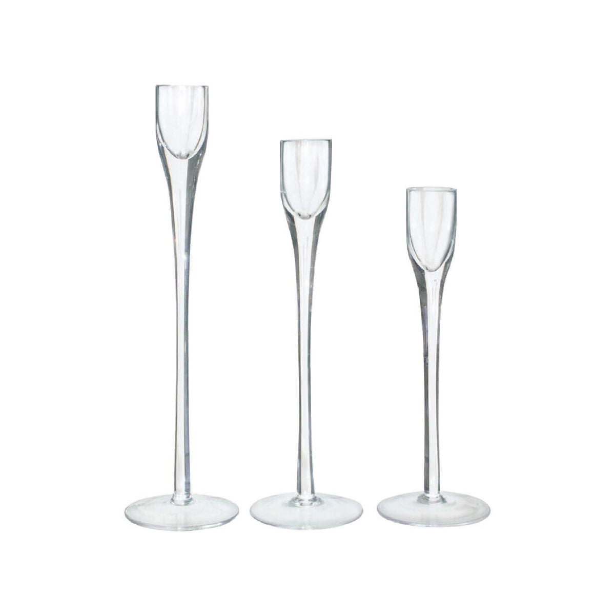 Glass Candlestick Set | Shop The Home Quarter Online