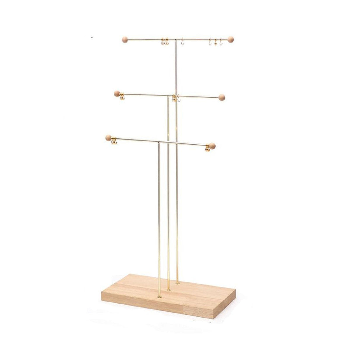 Tiered Gold Necklace Display | Shop The Home Quarter Online